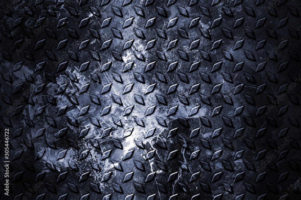 old and rust diamond plate. metal background and texture. Stock ...