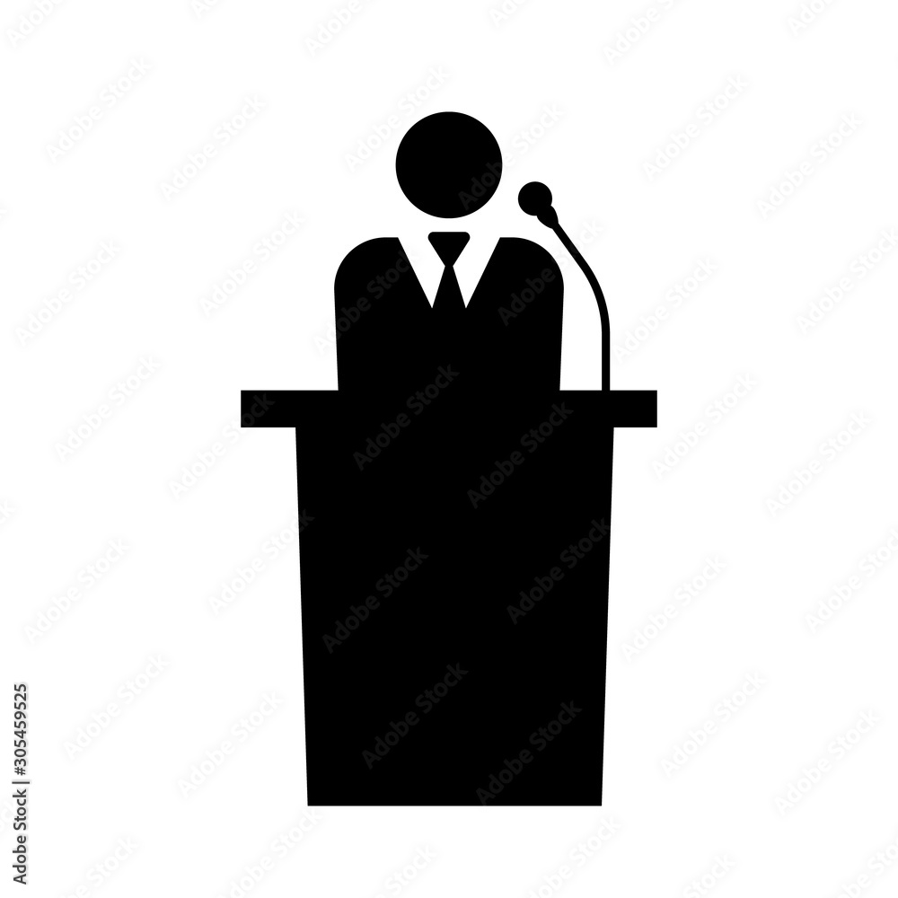 Politician Silhouette