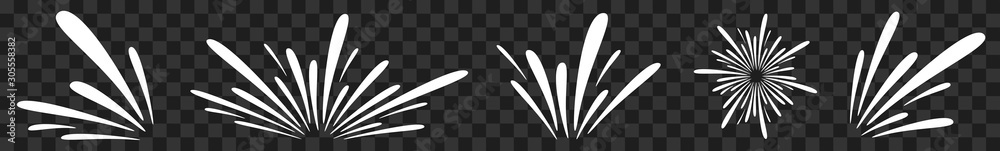 Splash Icon White | Splashes | Droplets Symbol | Splashing Logo ...