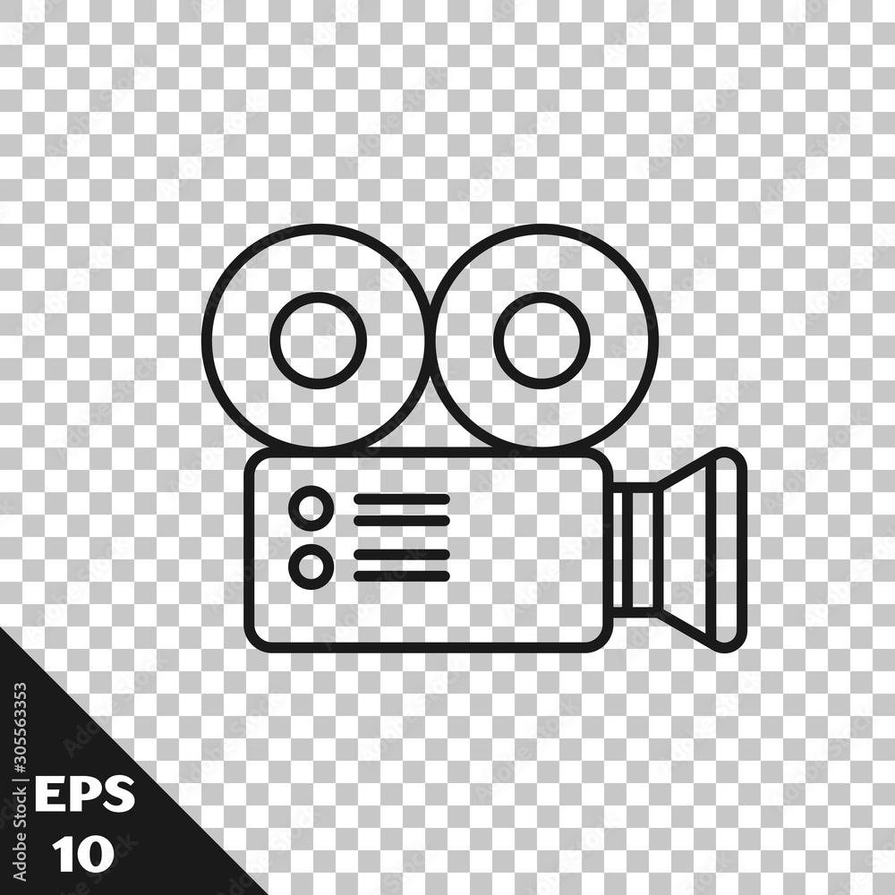 Movie Camera Icon Transparent Background
