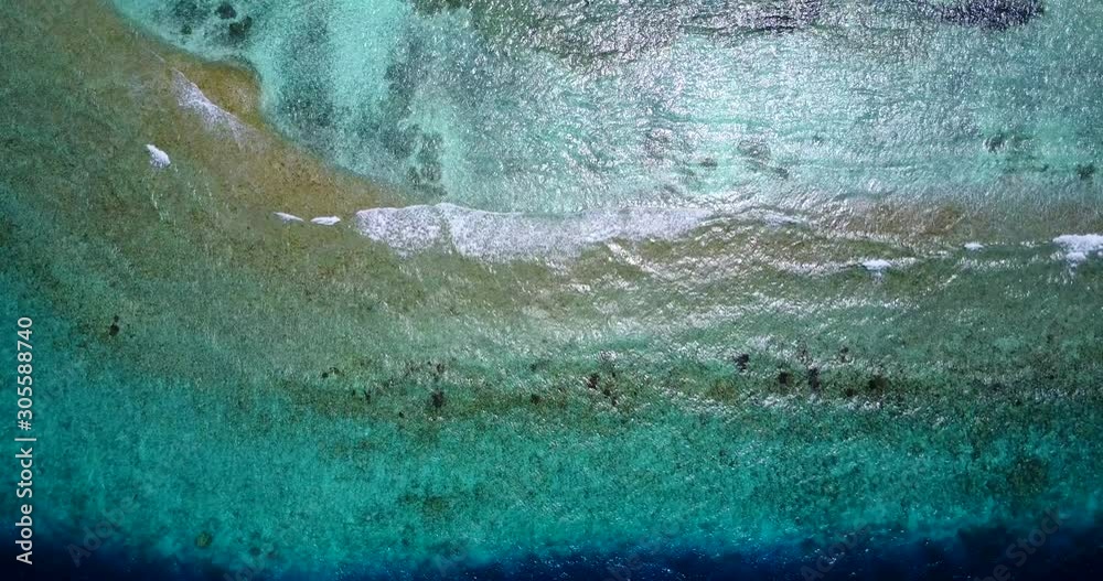 Abstract pattern of sea texture with coral reefs and pebbles on sea ...