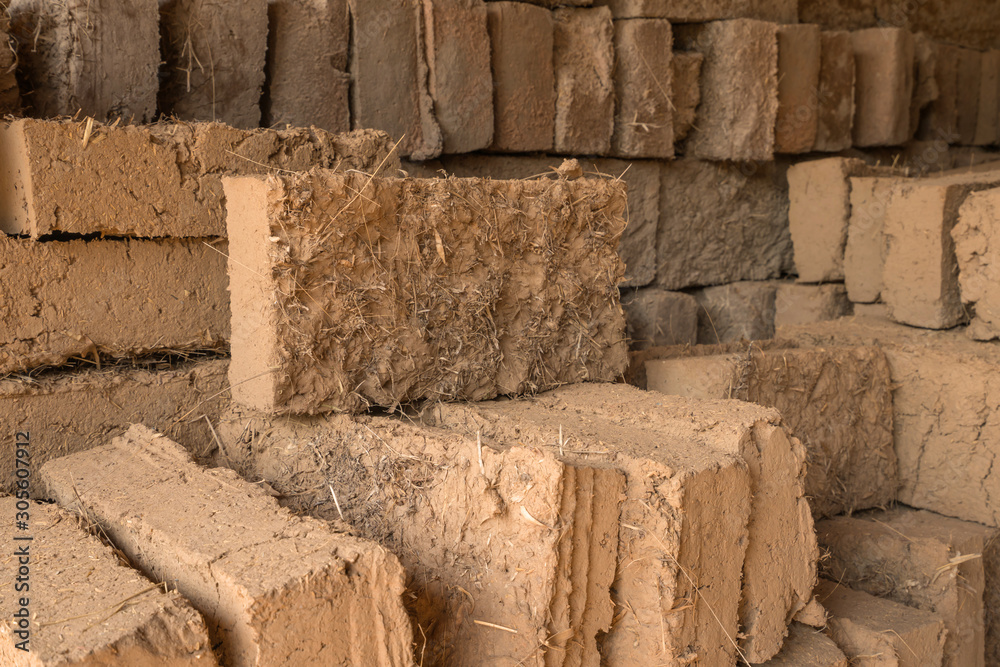 Adobe Clay Bricks