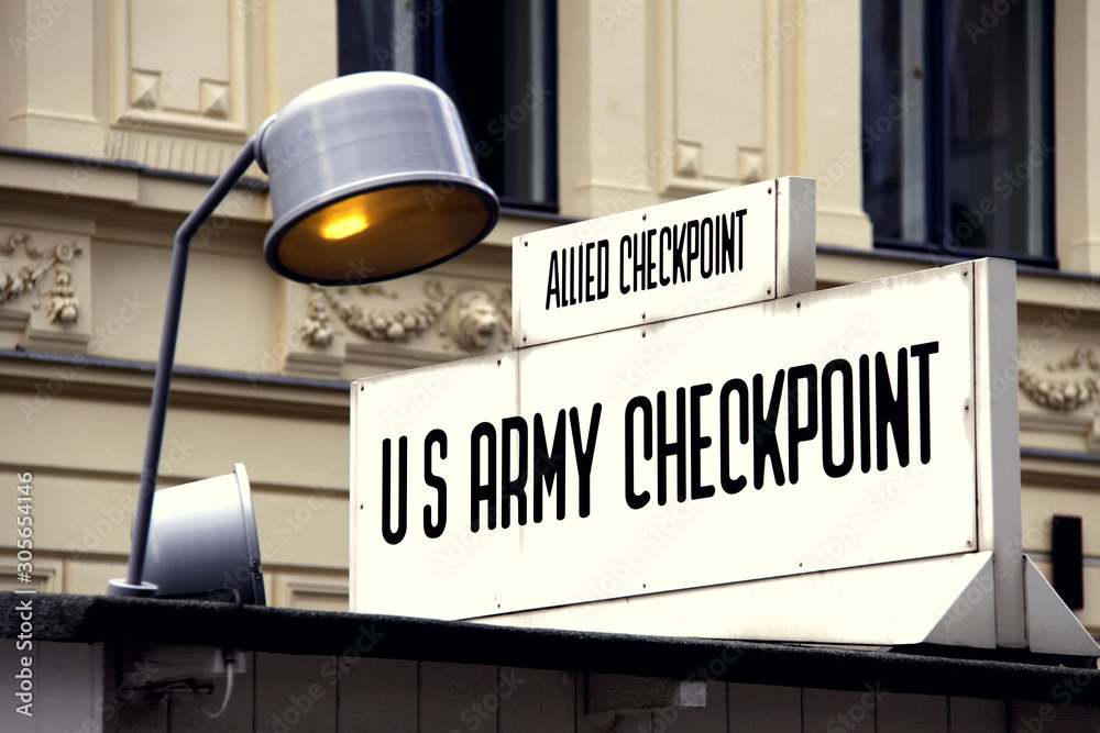 Poster Checkpoint Charly – Wall Art | UkPosters
