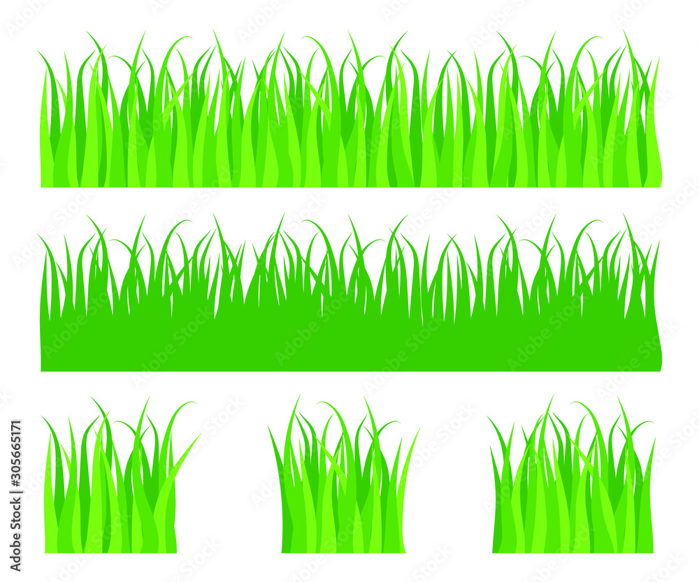 Grass Ground Vector