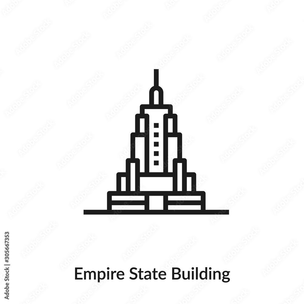 Empire State Building Icon