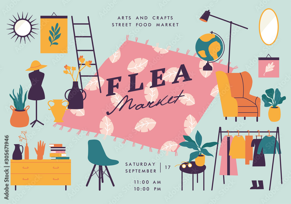 Flea Market Poster