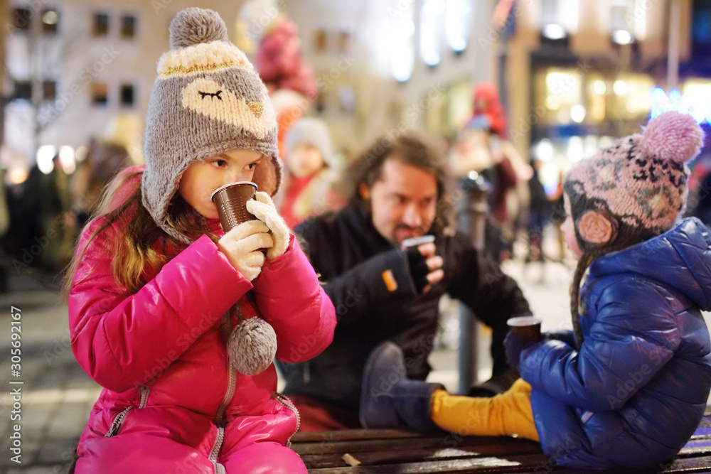 Family with kids attending the celebration of Restoration of the State ...