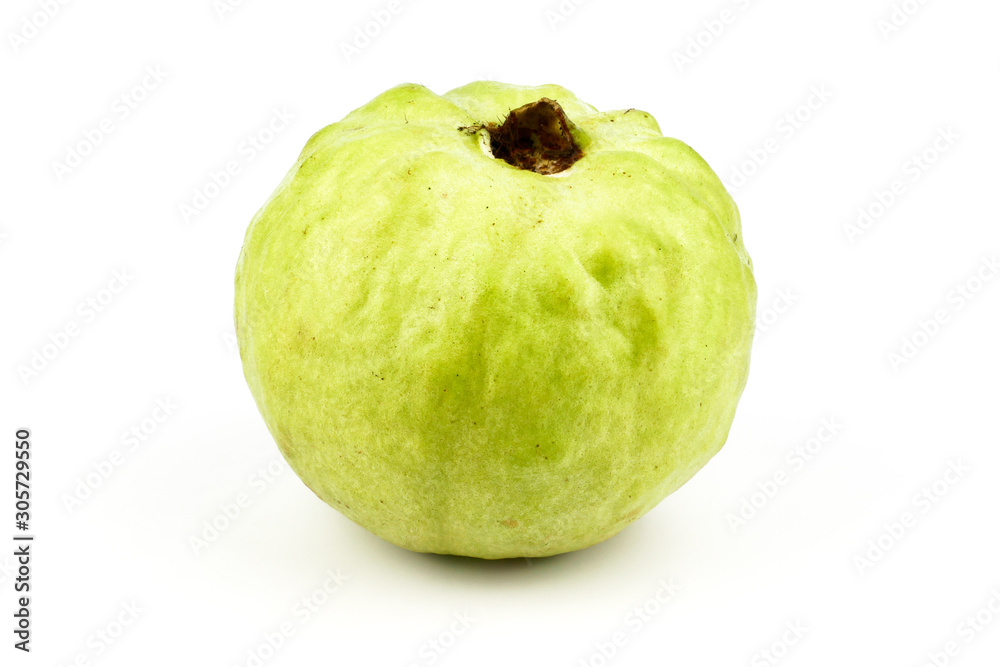 Guava fruit, Guayaba, Goiaba, (Psidium guajava Linn) tropical fruit ...