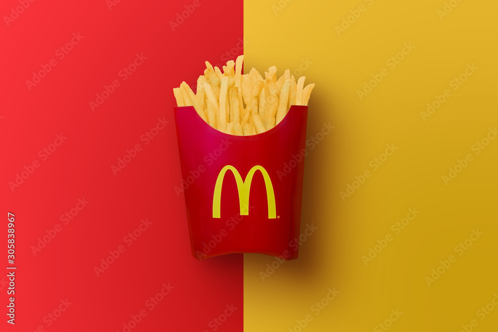 Mcdonalds French Fries Box