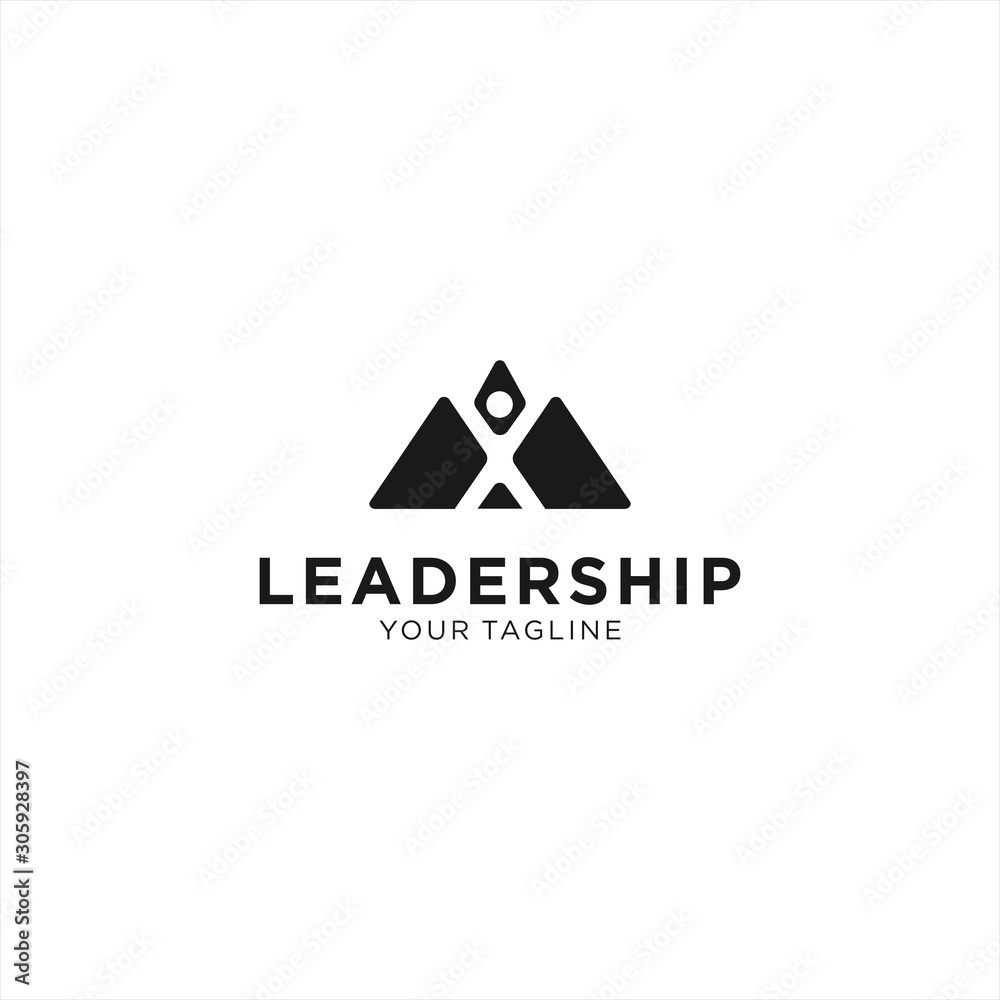 Human abstract Logo design template Stock Vector | Adobe Stock