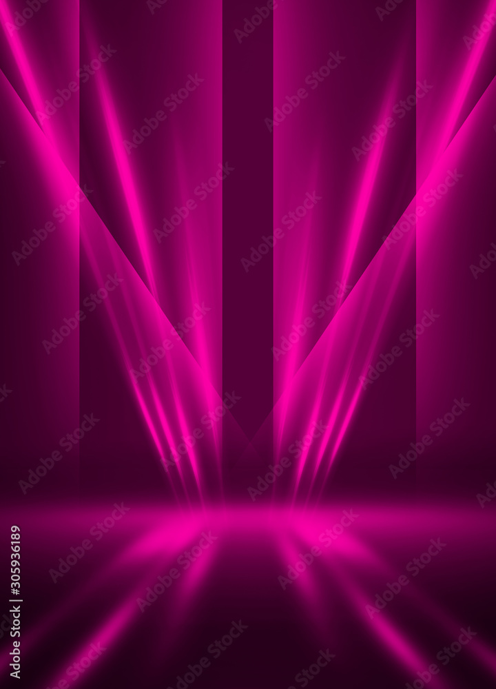 Empty dark abstract background. Background of empty show scene. Stock ...
