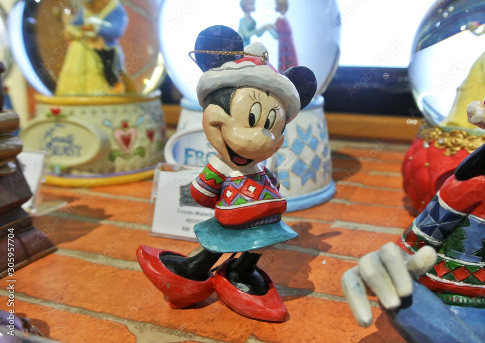 KUALA LUMPUR, MALAYSIA -APRIL 8, 2018: Fictional cartoon character from ...