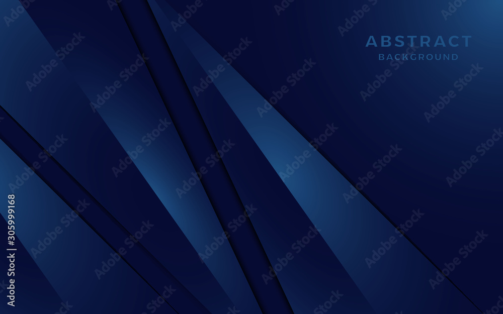 Modern navy blue background with abstract shape Stock Vector | Adobe Stock