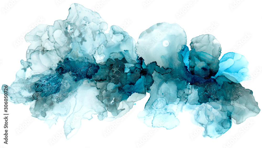 Hand painted ink texture. Abstract background Stock Illustration ...