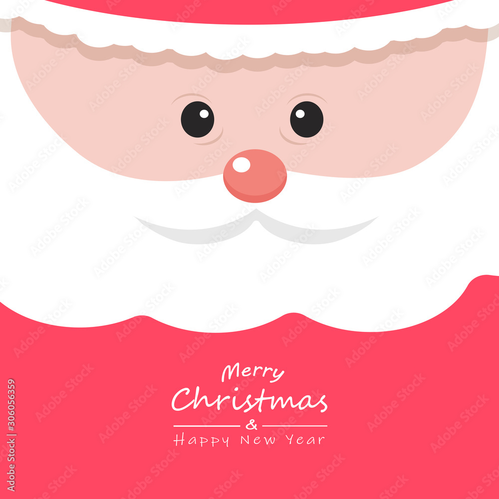 Santa Claus Cartoon Face