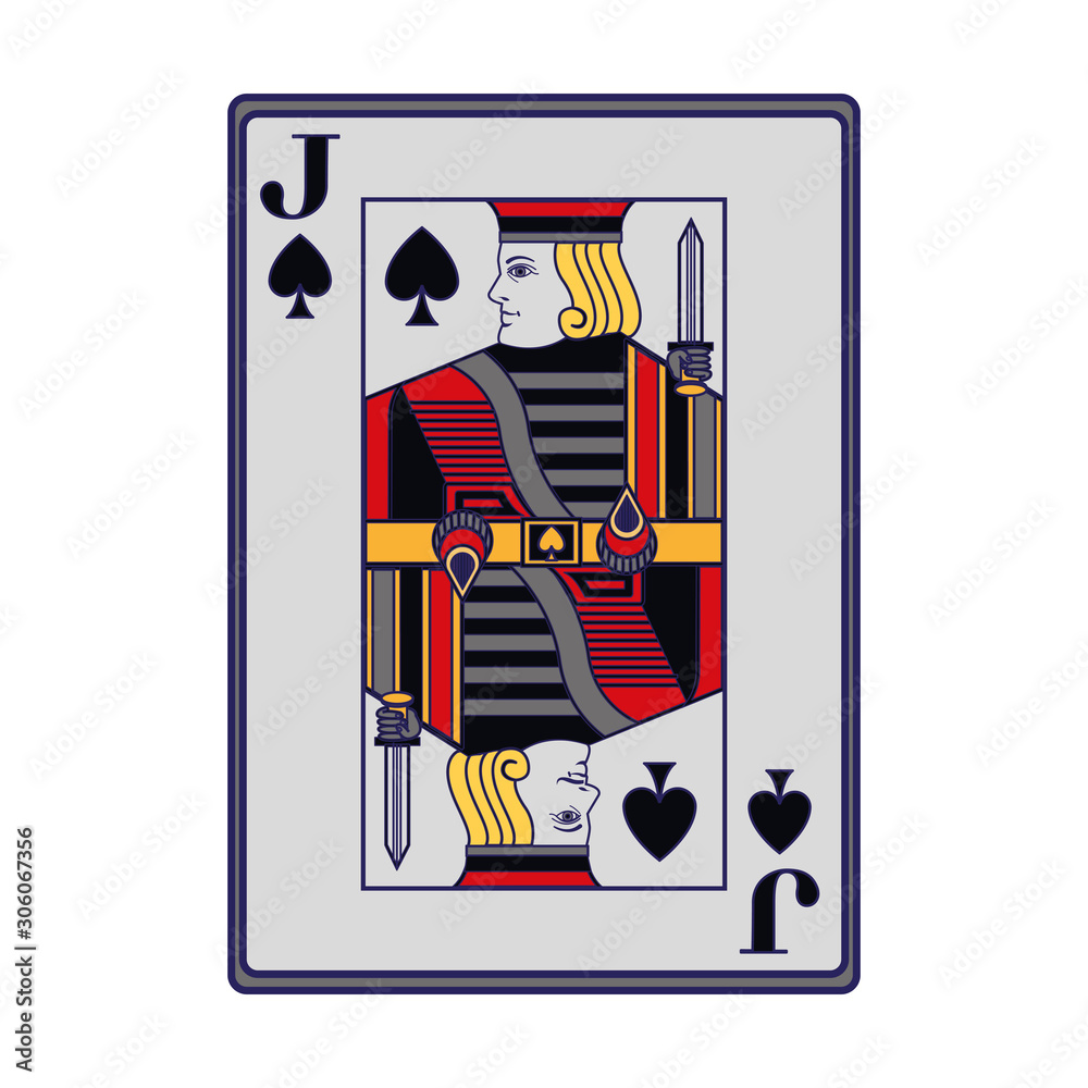Jack Of Spades Card