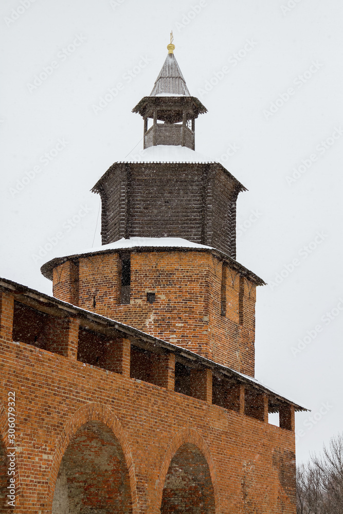 Medieval russian fortress Stock Photo | Adobe Stock