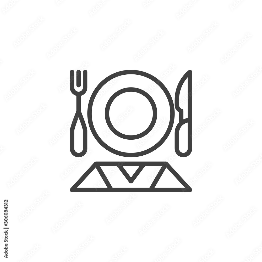 Place Setting Symbol