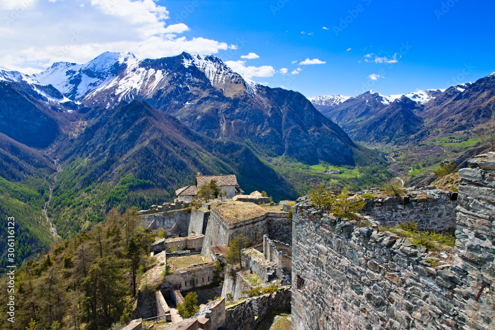 The Fenestrelle Fort is a fortress overlooking Fenestrelle. It is the ...