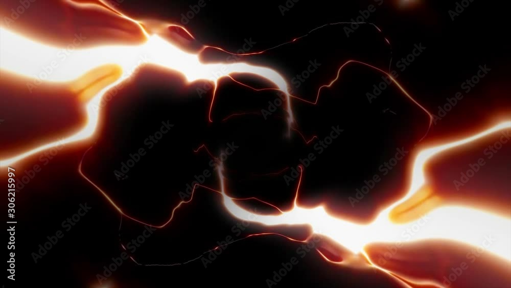 Awesome Action Electricity Energy Flash Fx/ 4k animation of power ...
