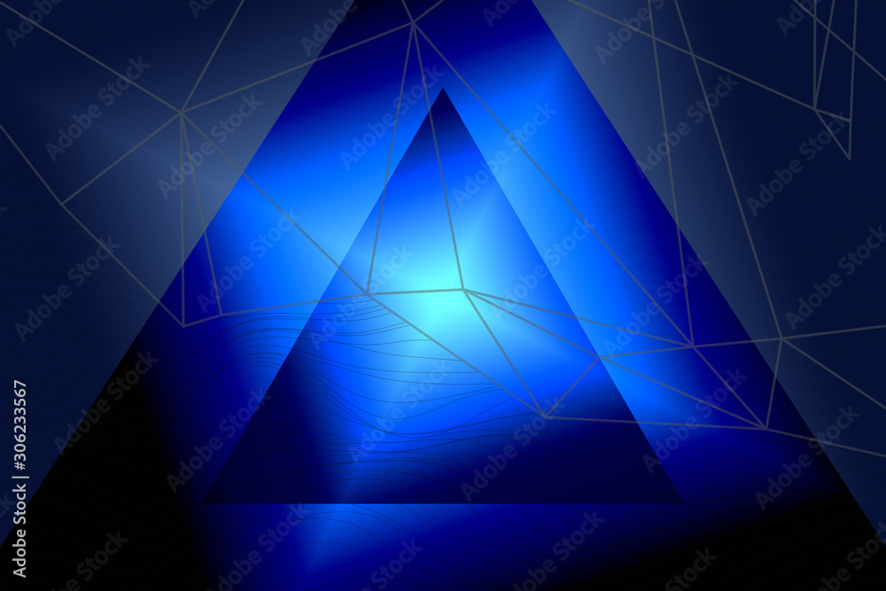 abstract, blue, design, light, wave, wallpaper, art, illustration ...