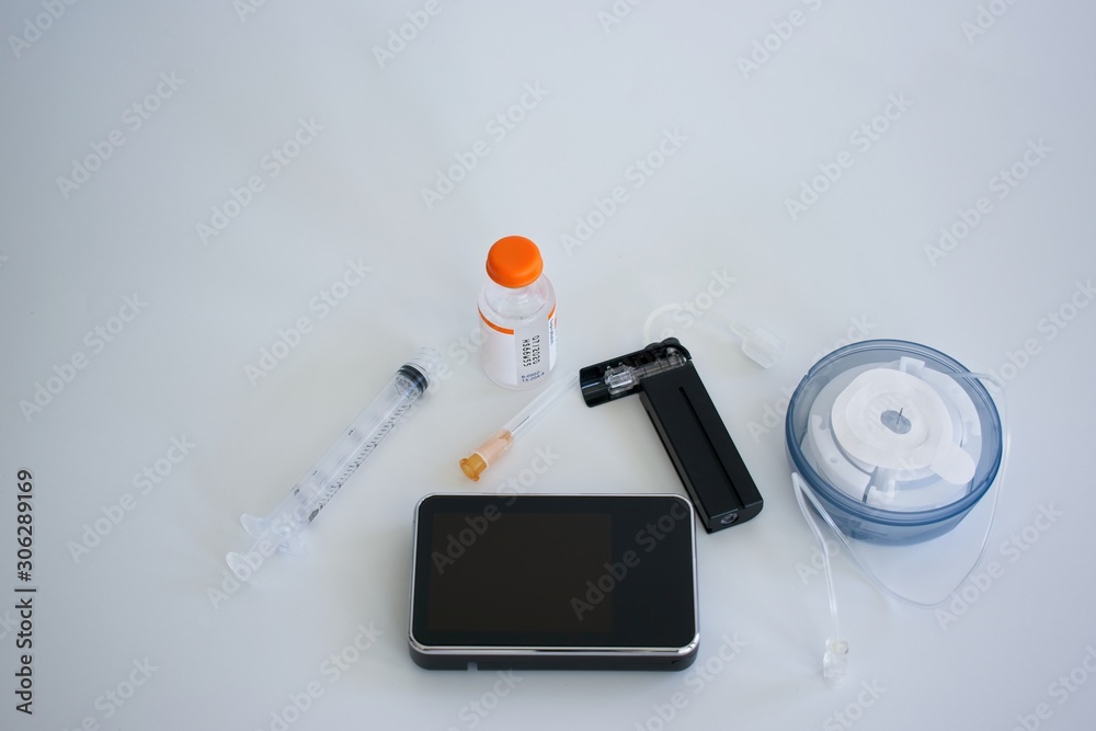 Insulin pump equipment includes infusion set, cartridge and insulin ...