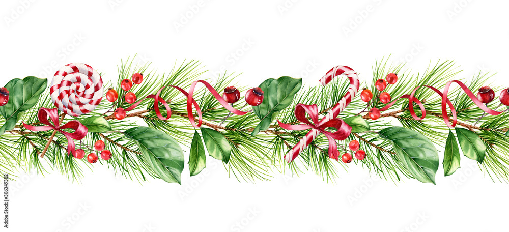 Winter Holiday Clip Art Borders