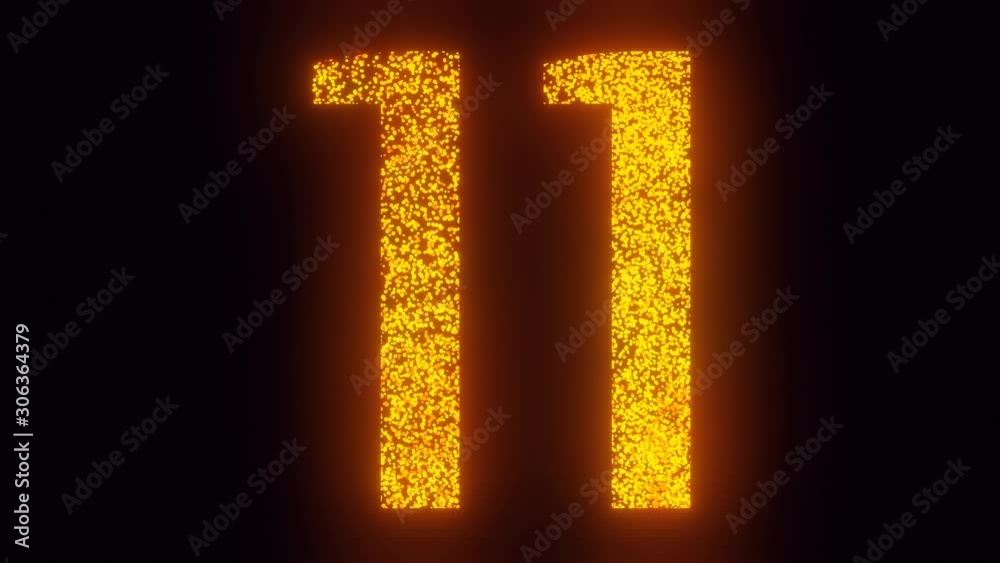 Eleven years happy birthday, anniversary, holiday, celebration ...