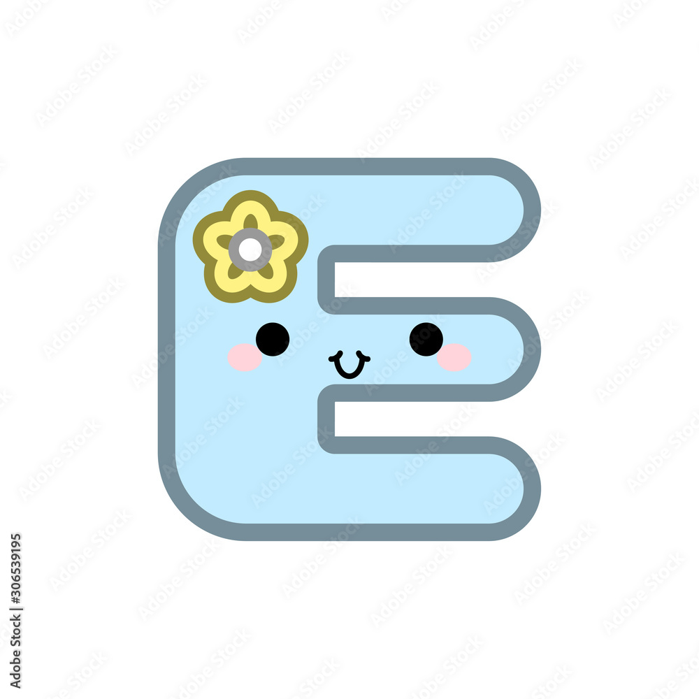 Animated Letter E