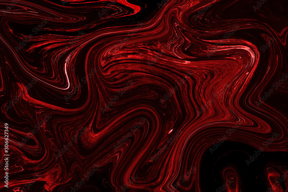 red and black liquid color. abstract background and texture. Stock ...
