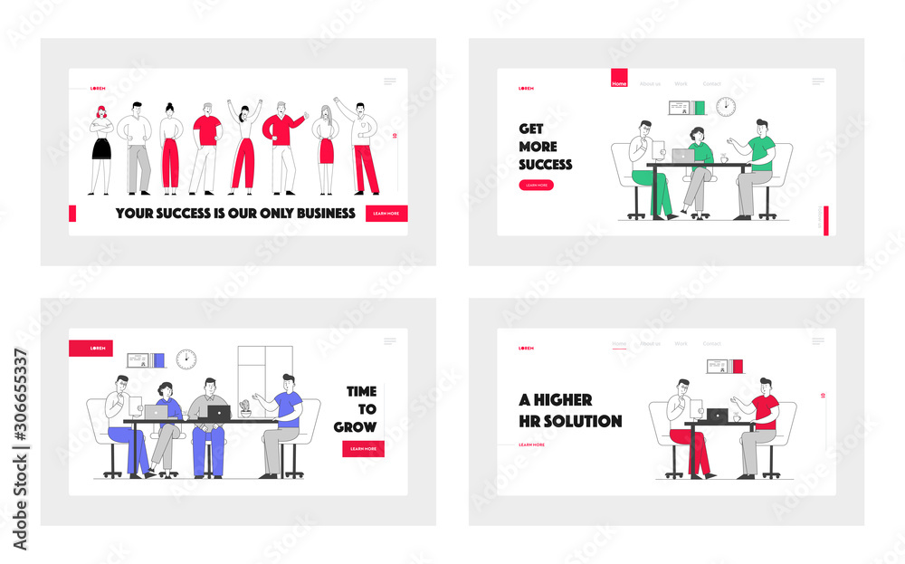 First Impressions Business Cartoon