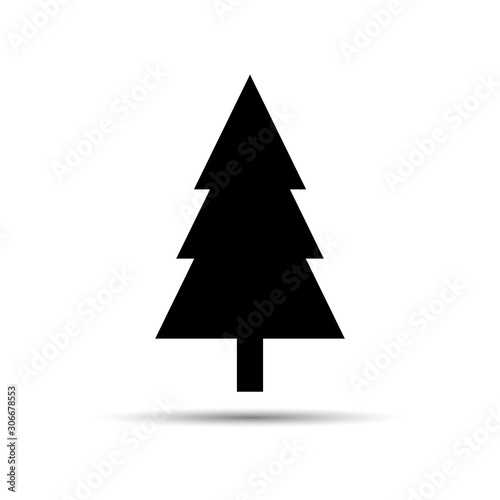 Simple Evergreen Tree Outline