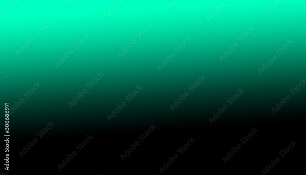 Gradient colorful smooth abstract green and black texture background ...