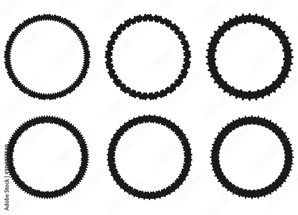 Star burst sticker set. Black flat price tags explosion silhouettes ...