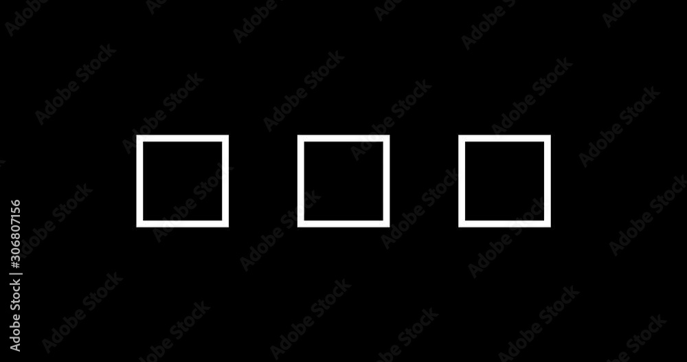 red cross x mark sign and green check mark tick in white blank square ...