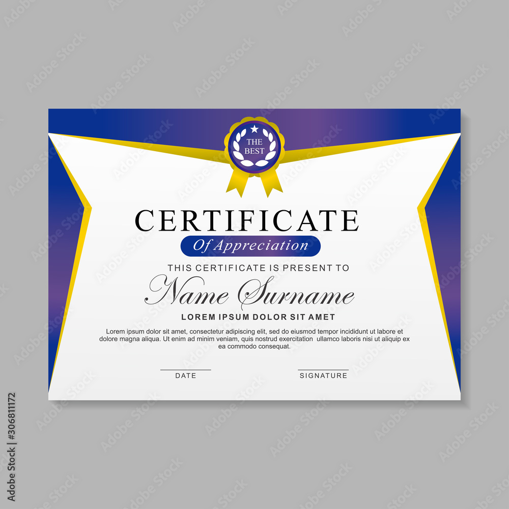 Business Certificate Templates