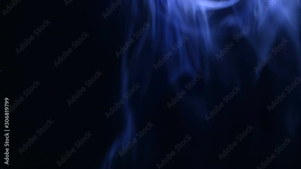 Real Stream Smoke flow footage isolated on black background for your ...