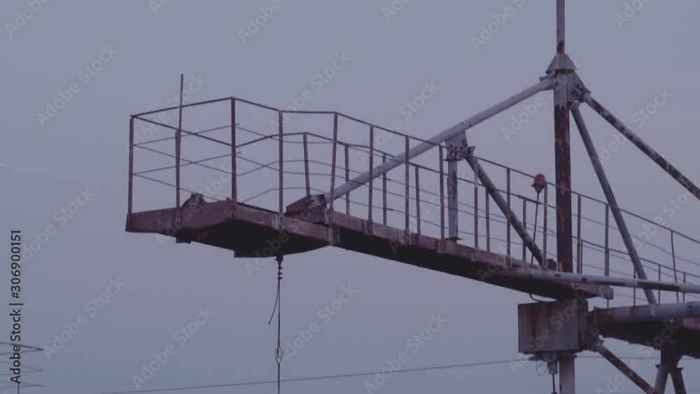 Aerial view Duga-1 array within the Chernobyl Exclusion Zone. Duga was ...