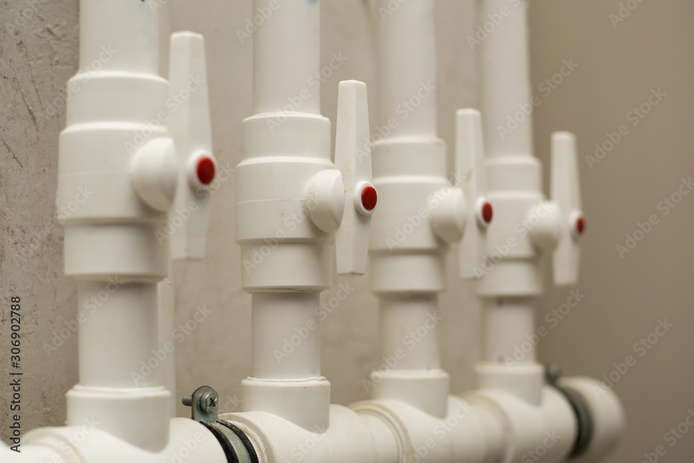 clean line white water pipes watering system pipe engineer design in ...