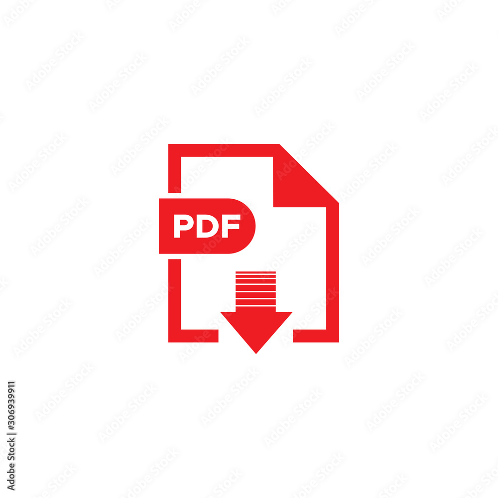 Adobe Pdf Icon Vector