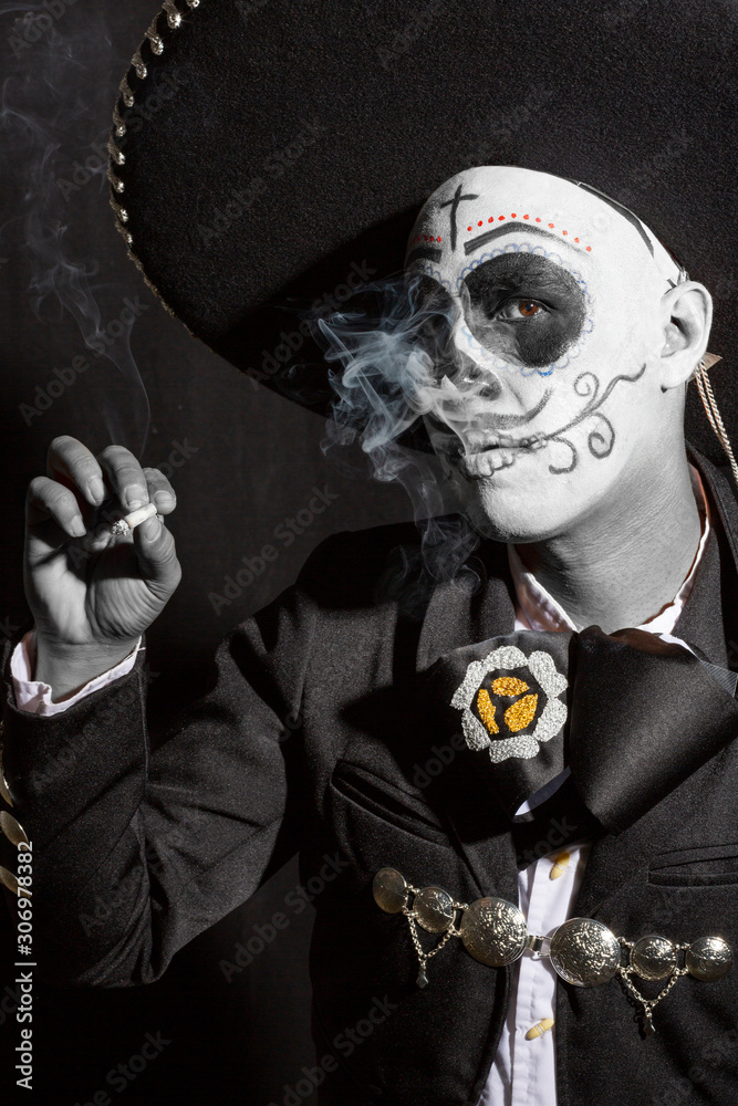 Catrin in black background Stock Photo | Adobe Stock