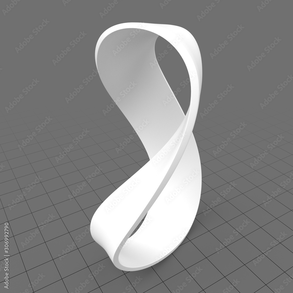 Mobius strip Stock 3D asset | Adobe Stock