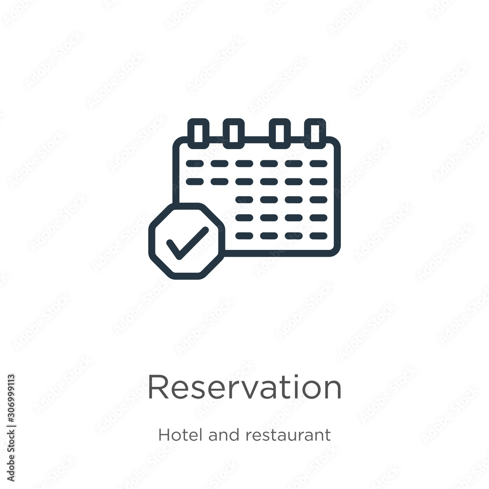 Restaurant Reservation Icon