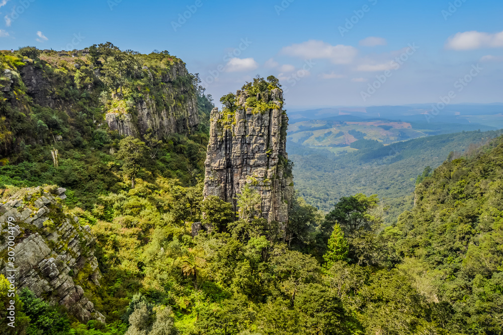 The Pinnacle rock a very tall quartzite rock in Sabie Graskop ...