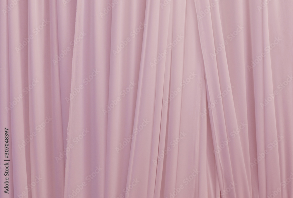 beautiful sweet pink smooth cloth background vertical line, pastel ...