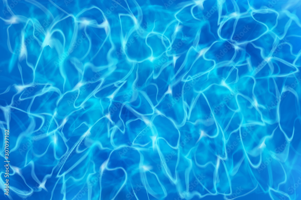 Water Pattern Drawing