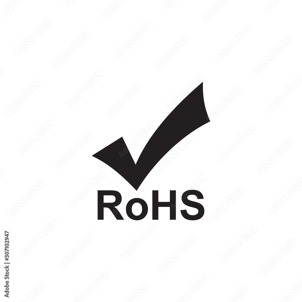 Rohs icon symbol vector illustration Stock Vector | Adobe Stock