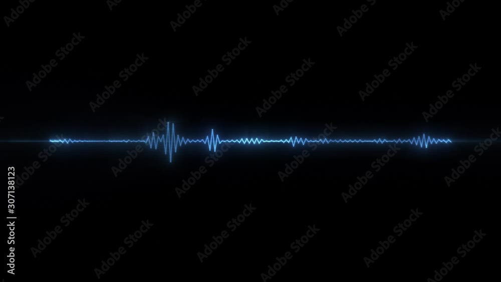 Digital Audio Spectrum Graphic Equalizer Background Loop/ 4k animation ...