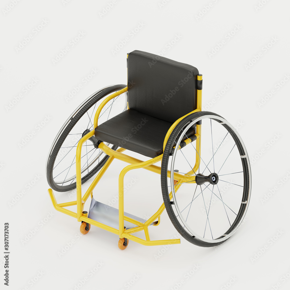 Wheelchair Paralympic Sport Equipment. Original Design Classic model ...