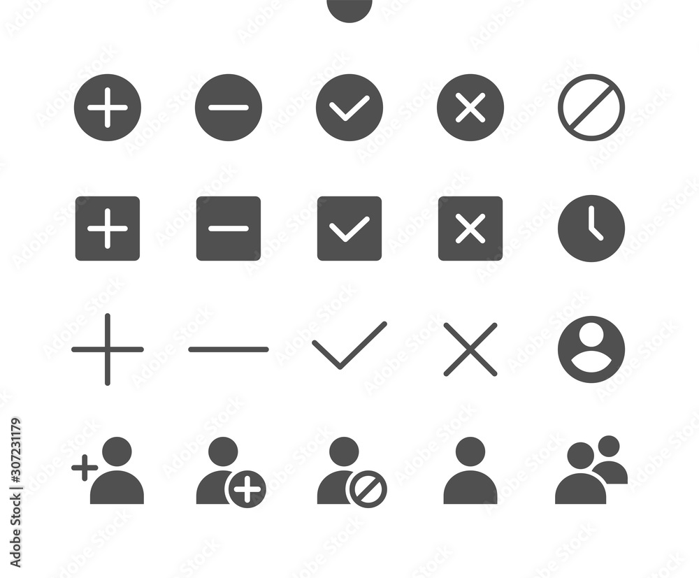17 Settings v2 UI Pixel Perfect Well-crafted Vector Solid Icons 48x48 ...